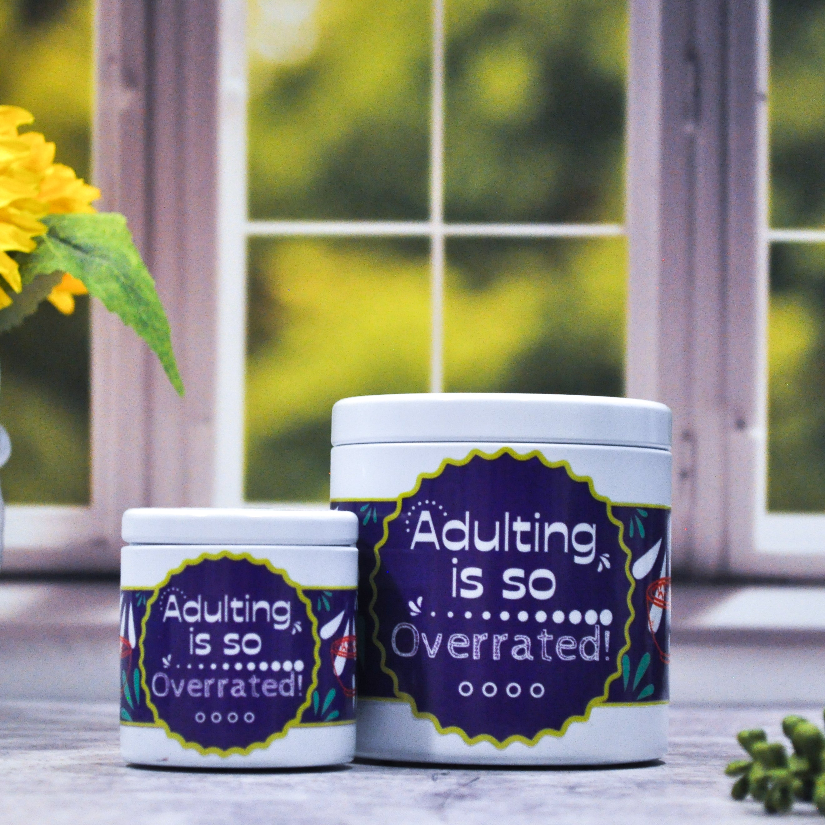 Adulting Is So Overrated! Candle – Grace & Luminance